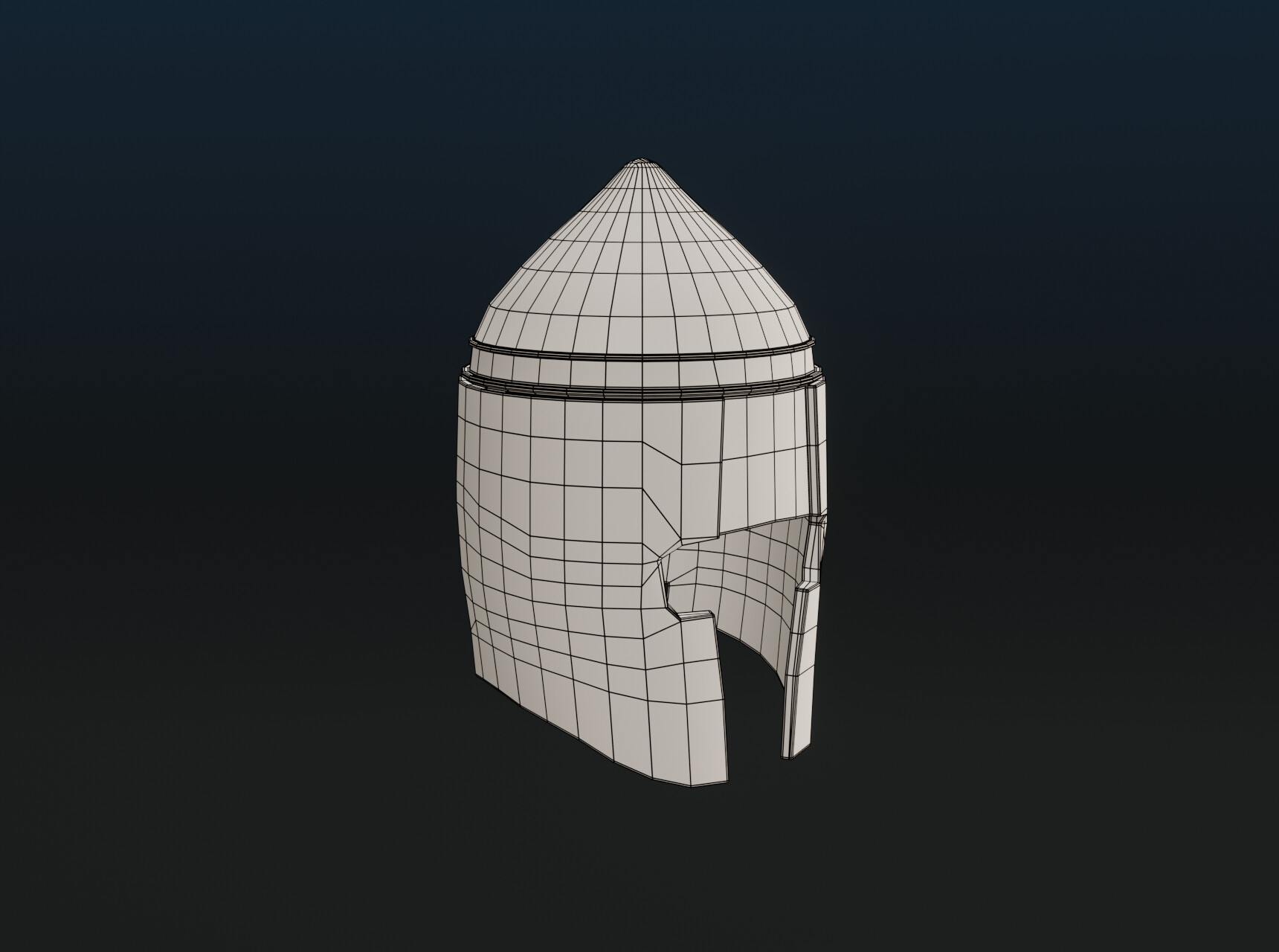 ArtStation - City Guard Golden Helmet - Gold Medieval Helmet | Game Assets