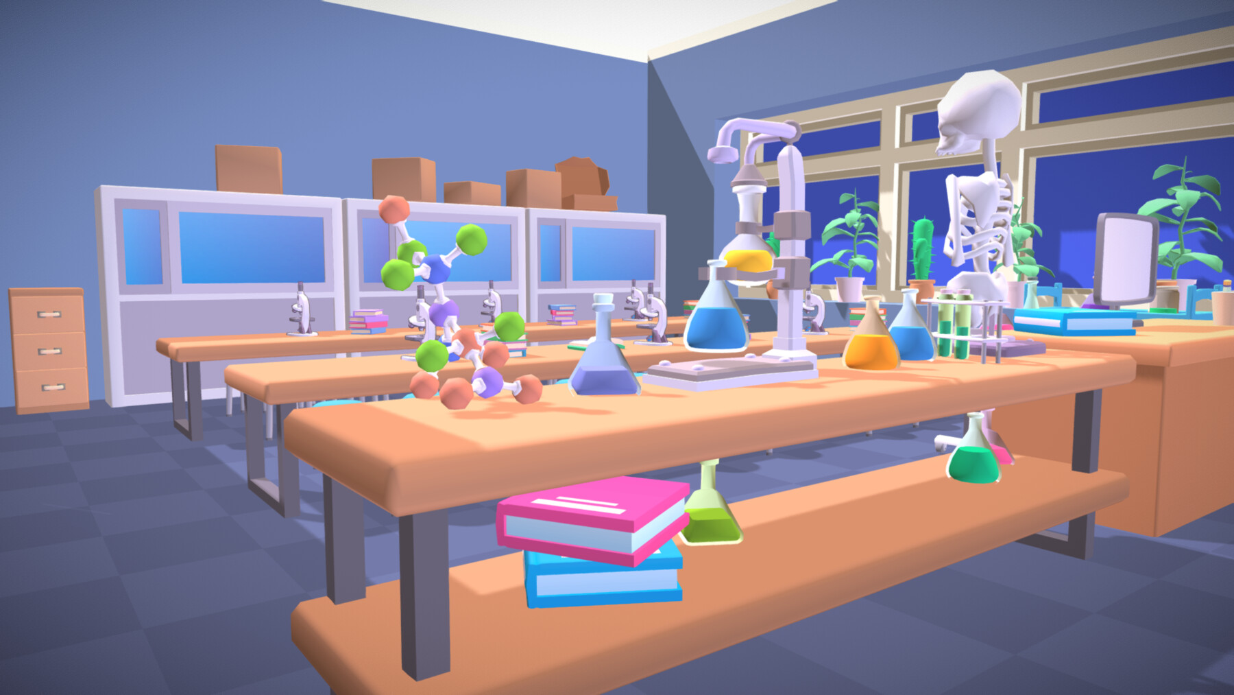 ArtStation - School Lab | Game Assets