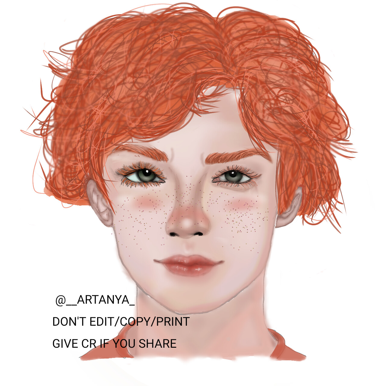 ArtStation - Orange boy | Artworks