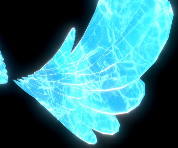 ArtStation - Ice Wing | Game Assets