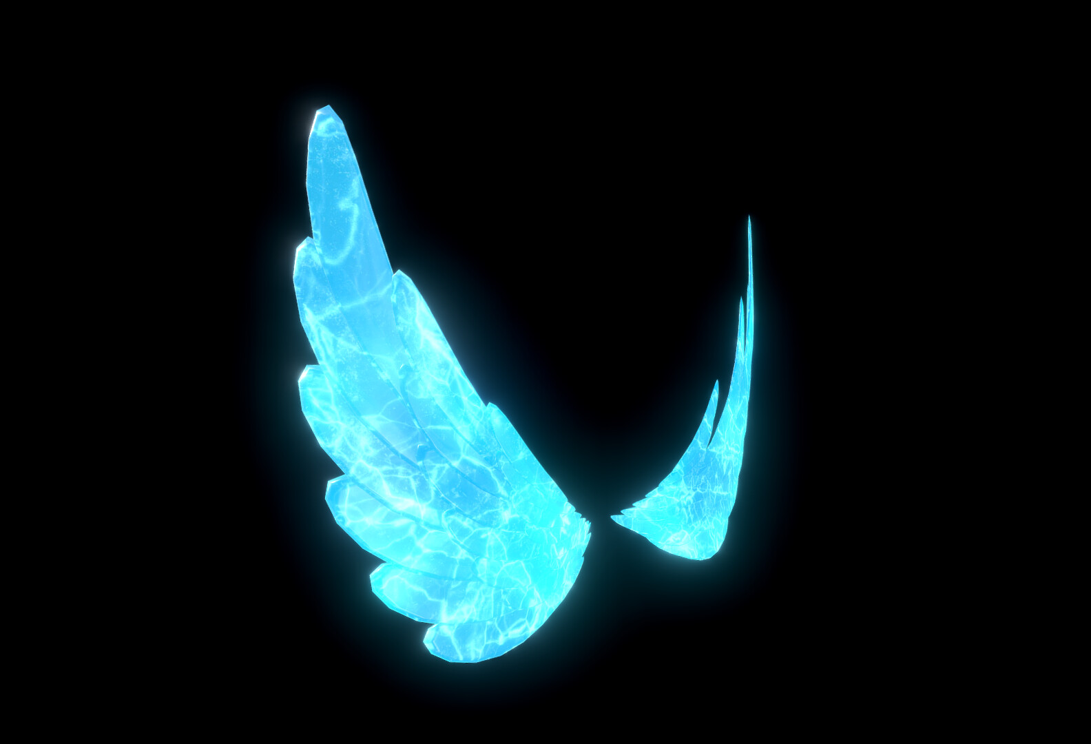 ArtStation - Ice Wing | Game Assets