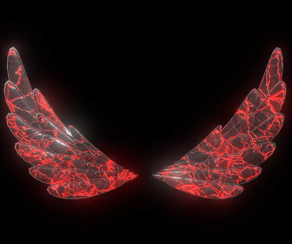 ArtStation - Lava Wing | Game Assets