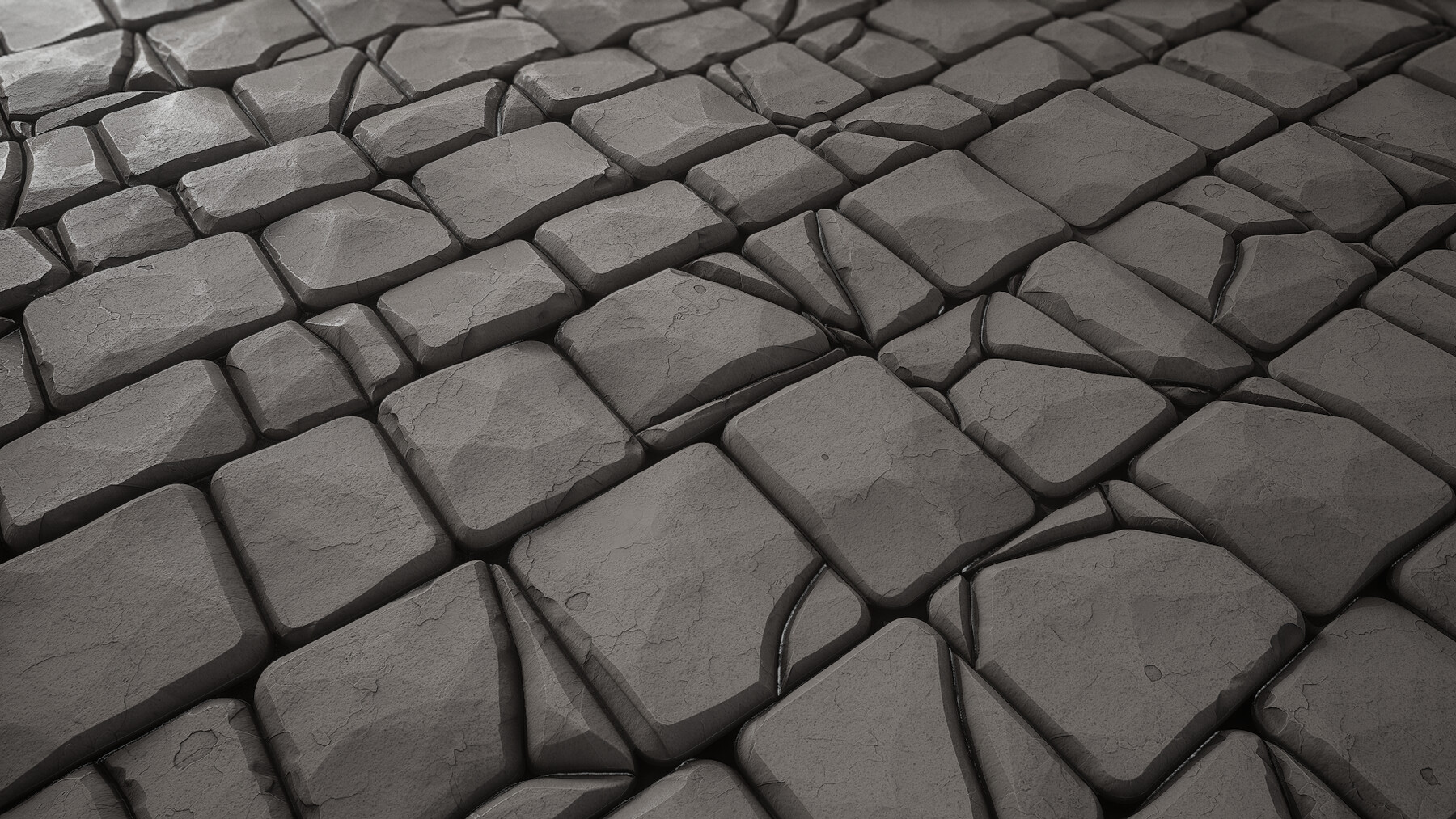 ArtStation - Semi Stylized Stone Floor | Tutorials