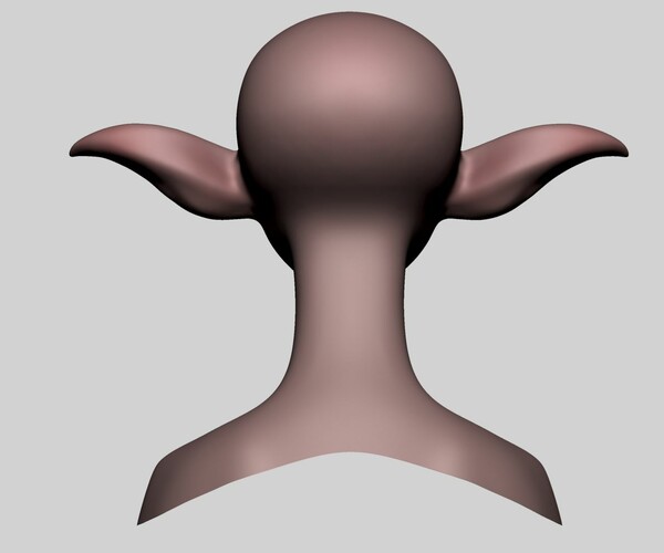 ArtStation - Stylized Elf Head | Resources