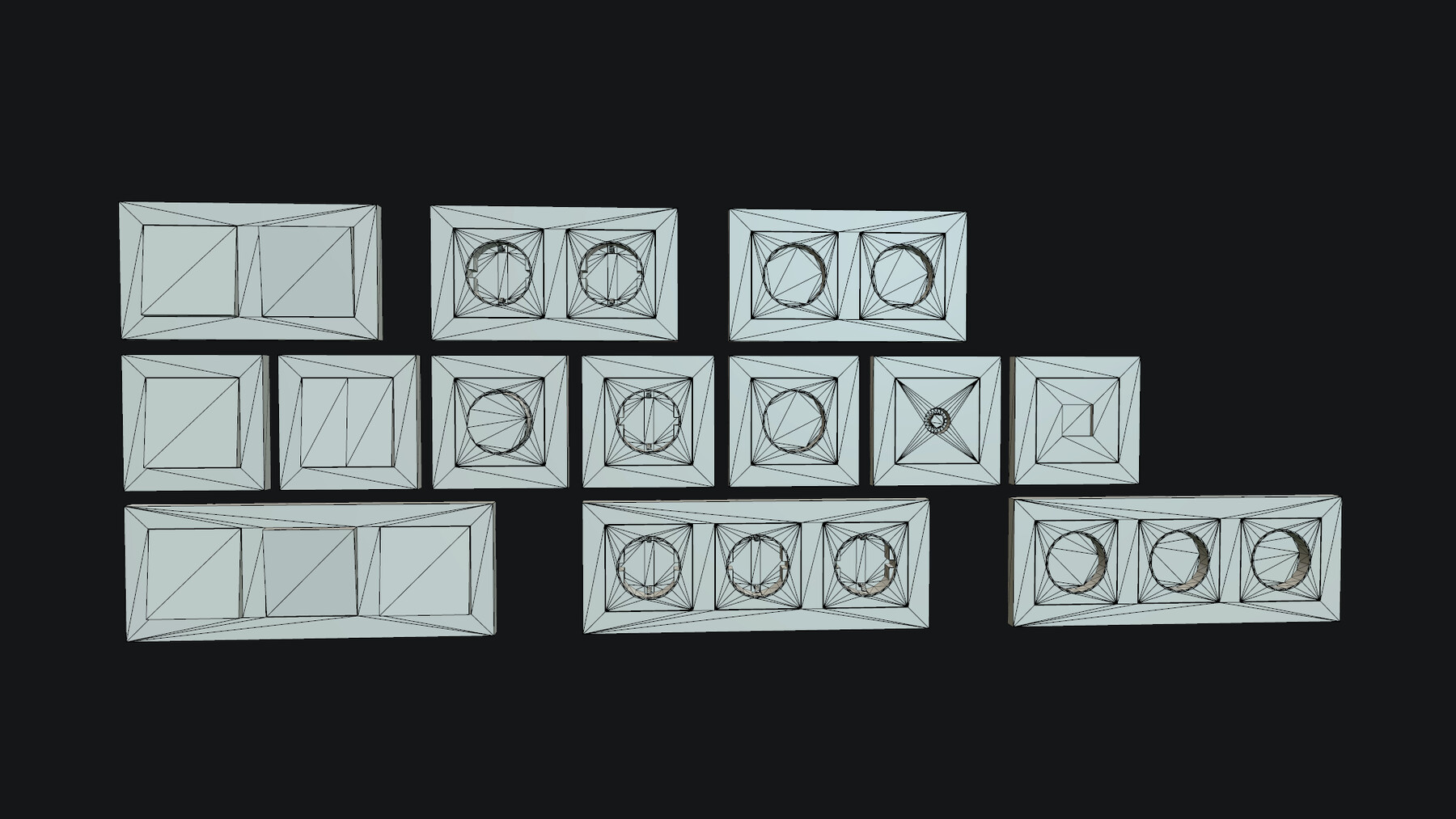 ArtStation - Electrical Switches and Outlets | Game Assets