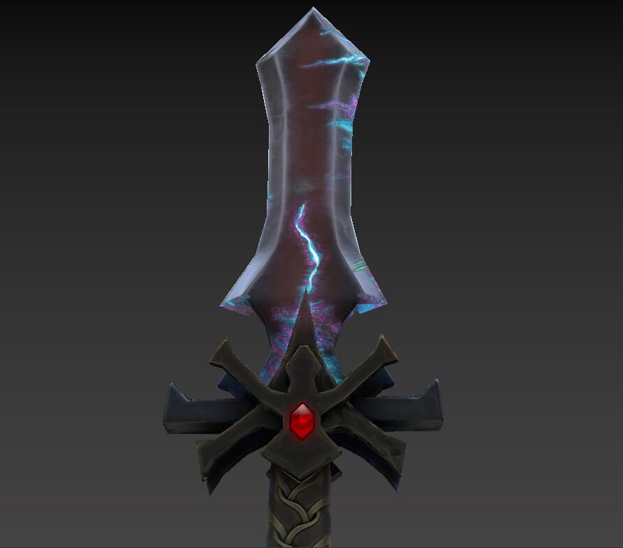 ArtStation - Sword PBR Gameready Stylized | Game Assets