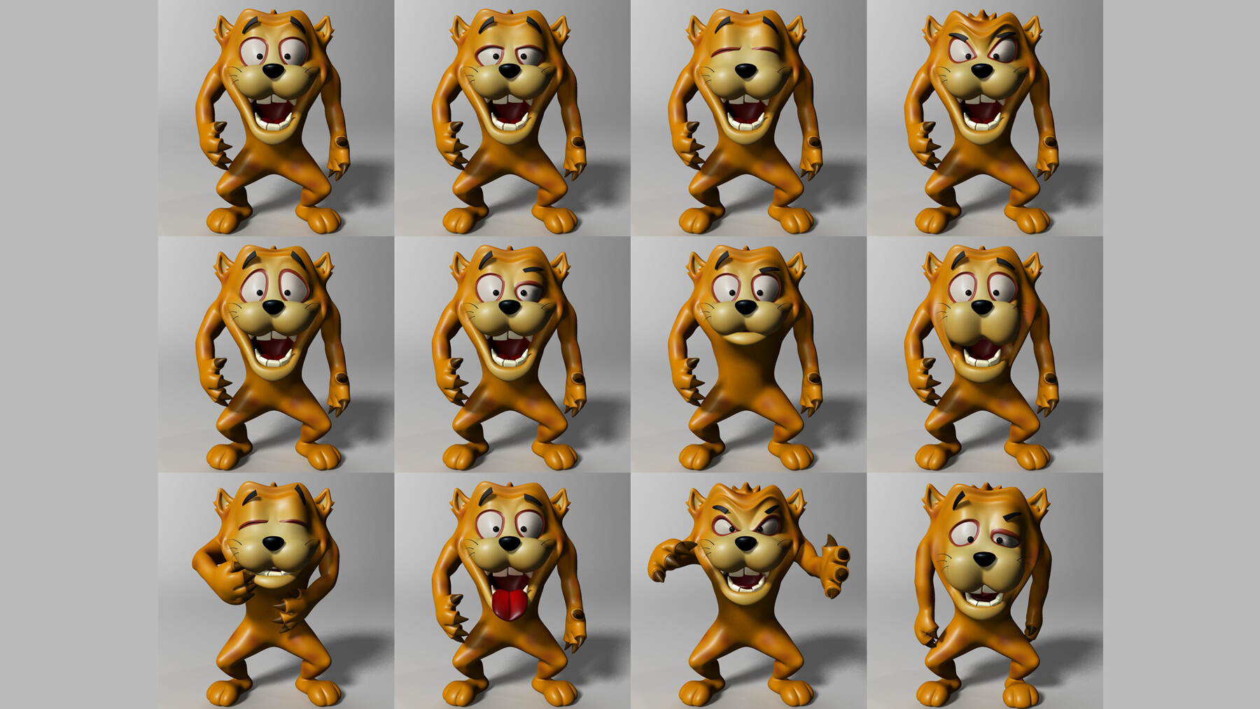 ArtStation - Cartoon Beast Rigged | Resources