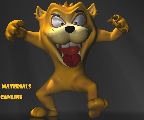 ArtStation - Cartoon Beast Rigged | Resources