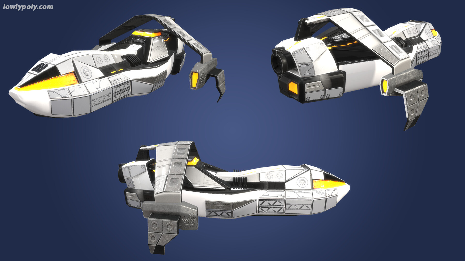 ArtStation - Stylized Spaceships Mega Pack | Game Assets