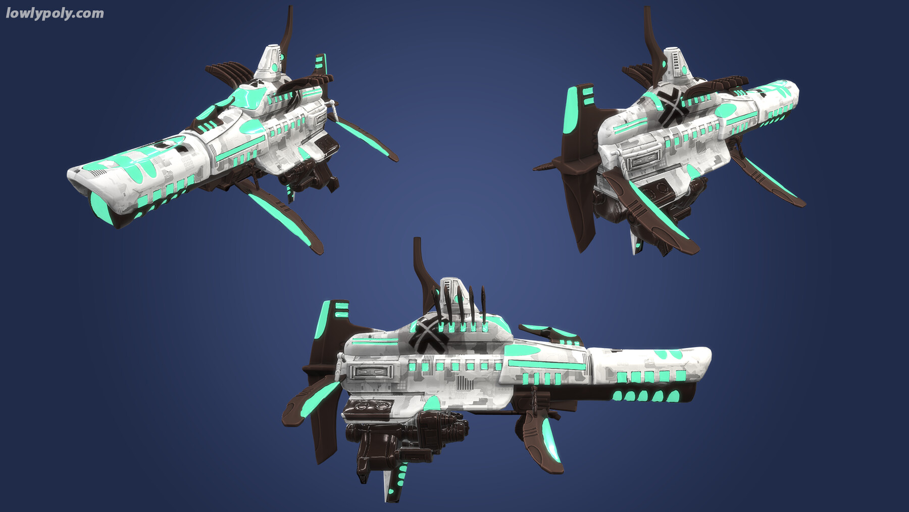 ArtStation - Stylized Spaceships Mega Pack | Game Assets