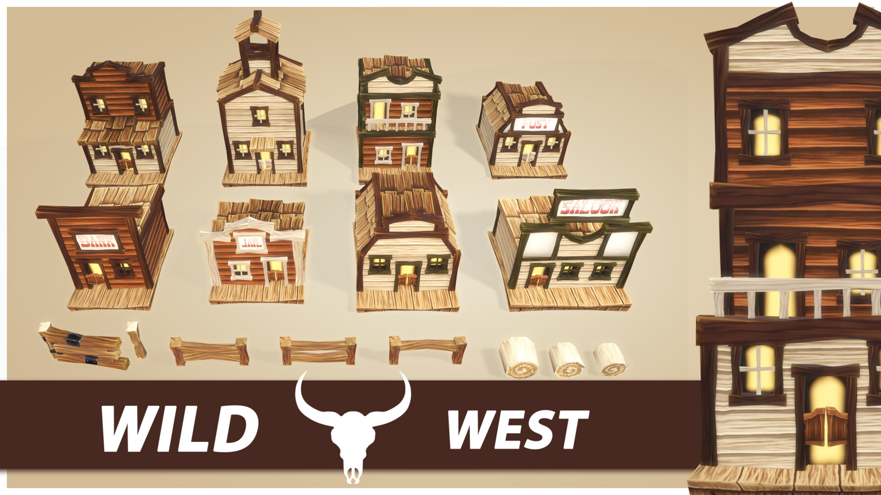 ArtStation - RTS Mega Pack Fantasy Buildings | Game Assets