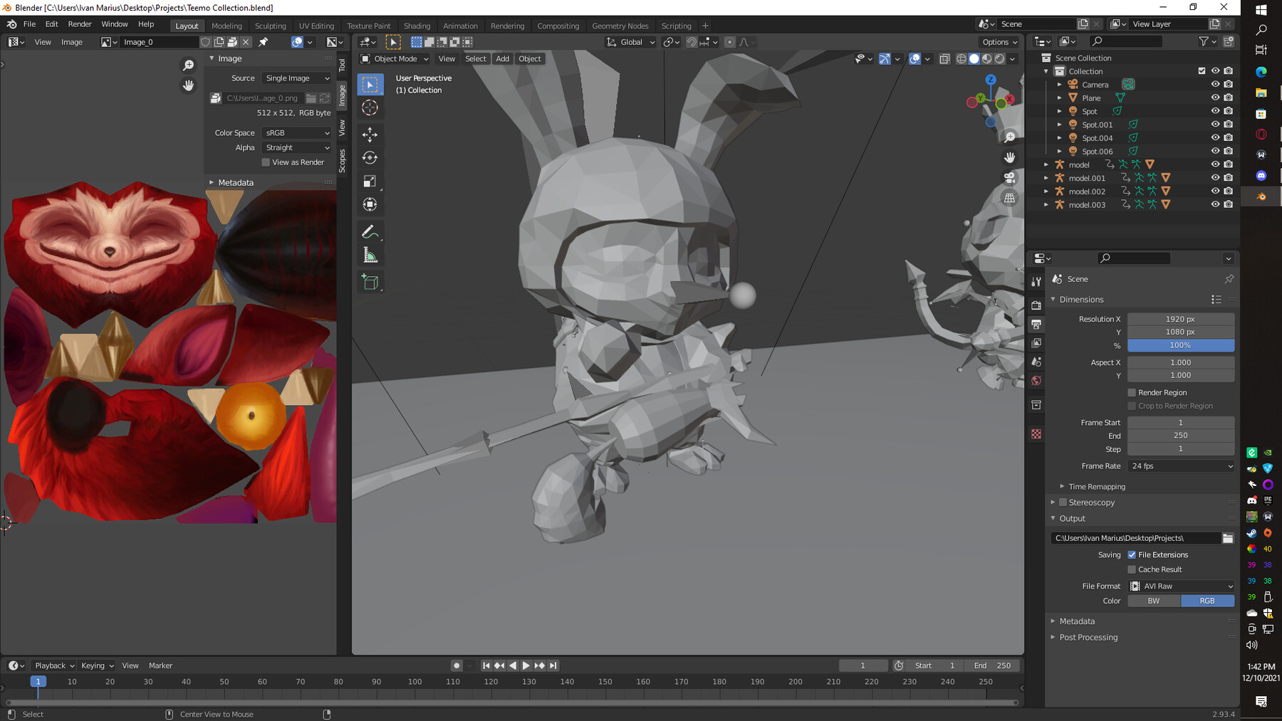 ArtStation - Teemo Character Collection | Game Assets