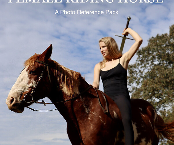 ArtStation - Female Riding Horse Reference Pack | Resources