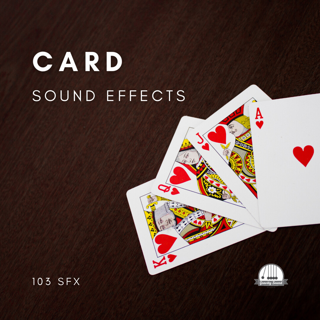 ArtStation - Card Sound Effects | Game Assets