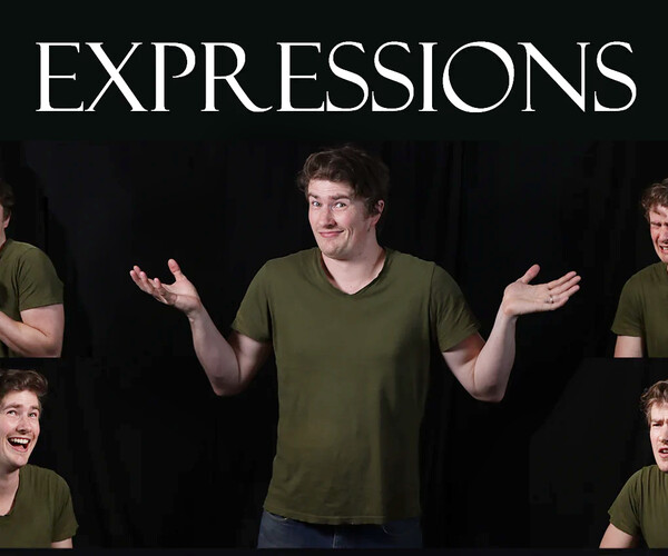ArtStation - Expressions -A Photo Reference Pack | Resources
