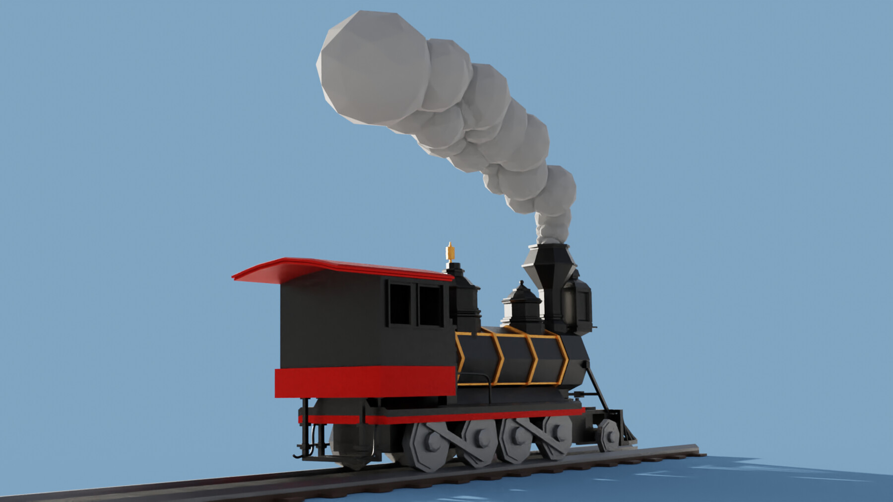 ArtStation - Low Poly Train (3d Model) | Resources