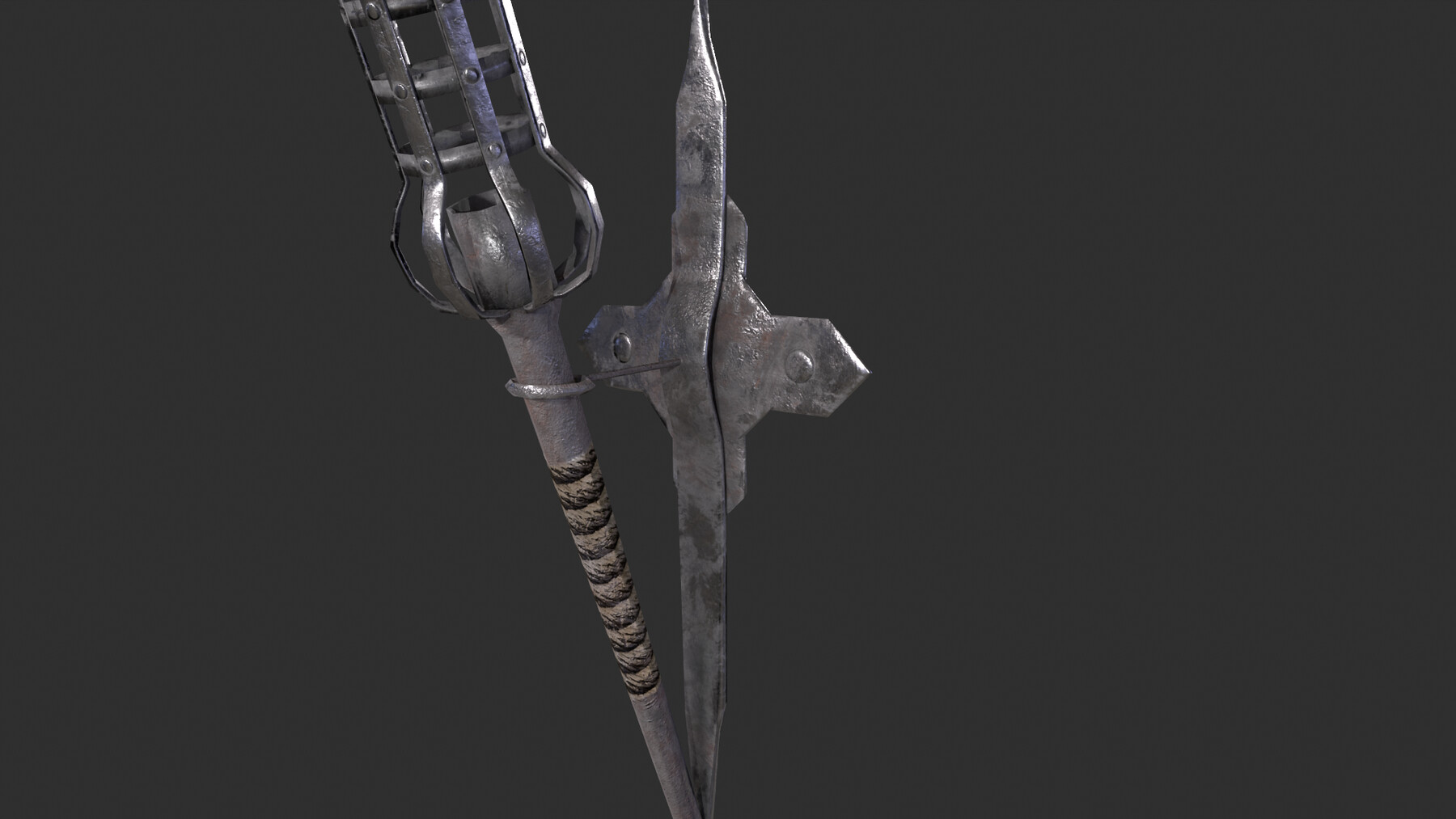 ArtStation - Wall Torch PACK - 4 Medieval Castle Dungeon Torch - PBR 4k ...