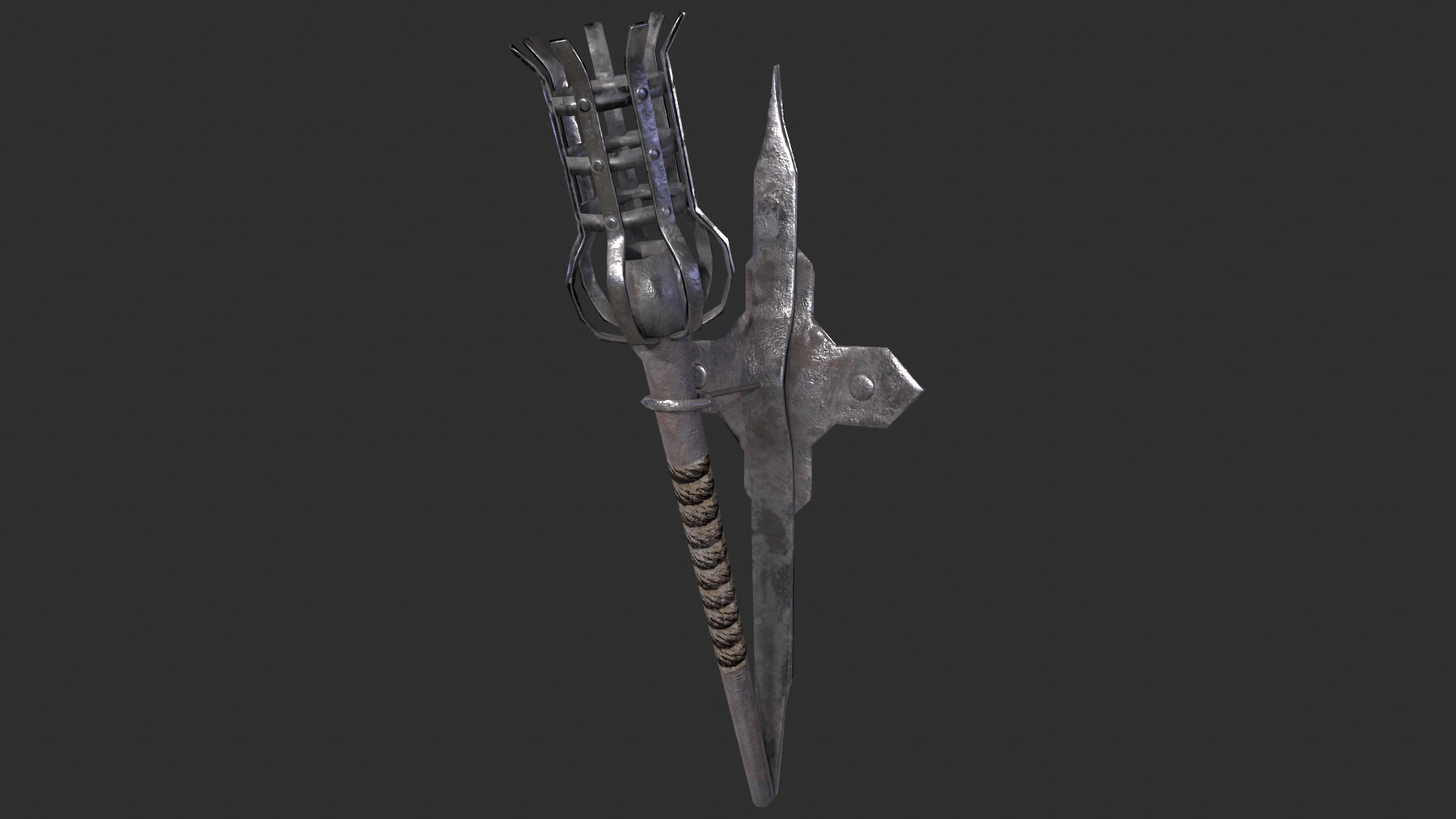 ArtStation - Wall Torch PACK - 4 Medieval Castle Dungeon Torch - PBR 4k ...