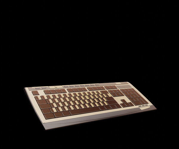 ArtStation - Keyboard 3D (obj / fbx / dae / max) | Game Assets