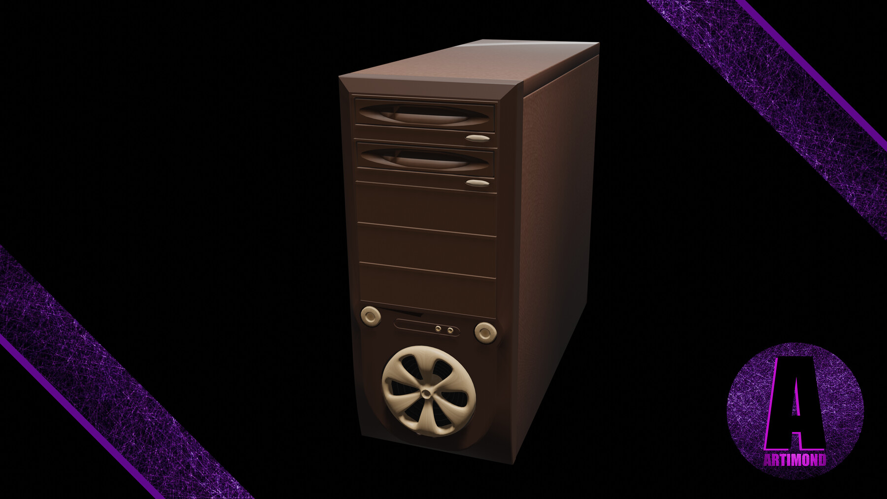 ArtStation - Processor number 1 3D (obj / fbx / dae / max) | Game Assets