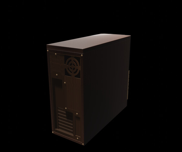 ArtStation - Processor number 2 3D (obj / fbx / dae / max) | Game Assets