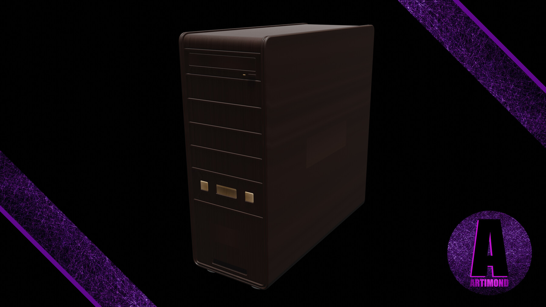 ArtStation - Processor number 4 3D (obj / fbx / dae / max) | Game Assets