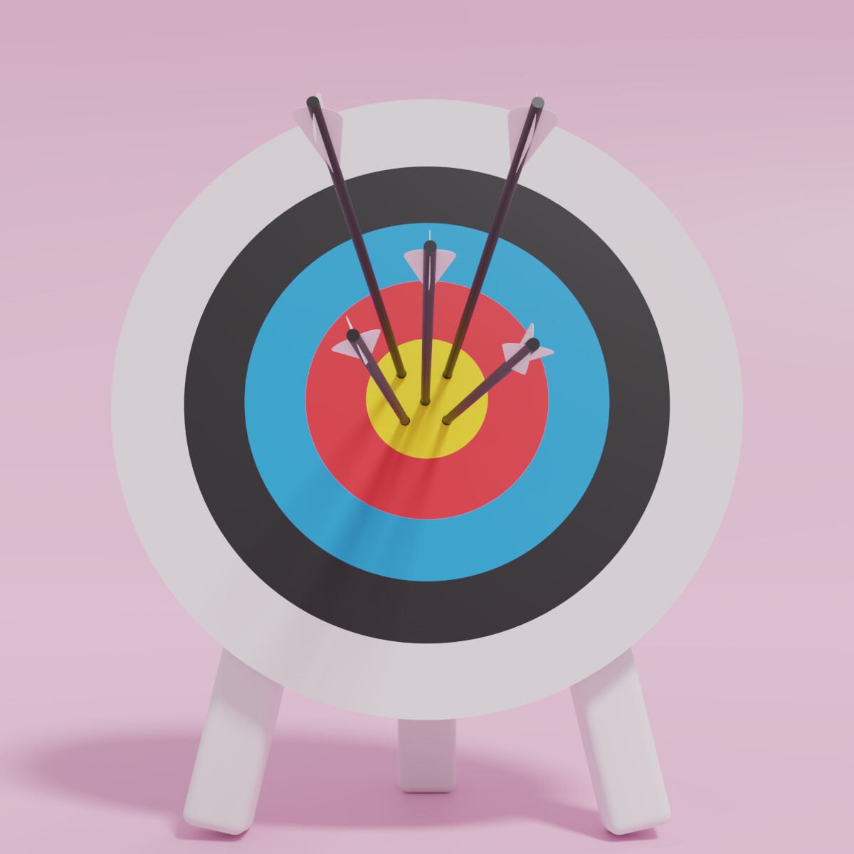 ArtStation - Archery Target and Arrows | Resources