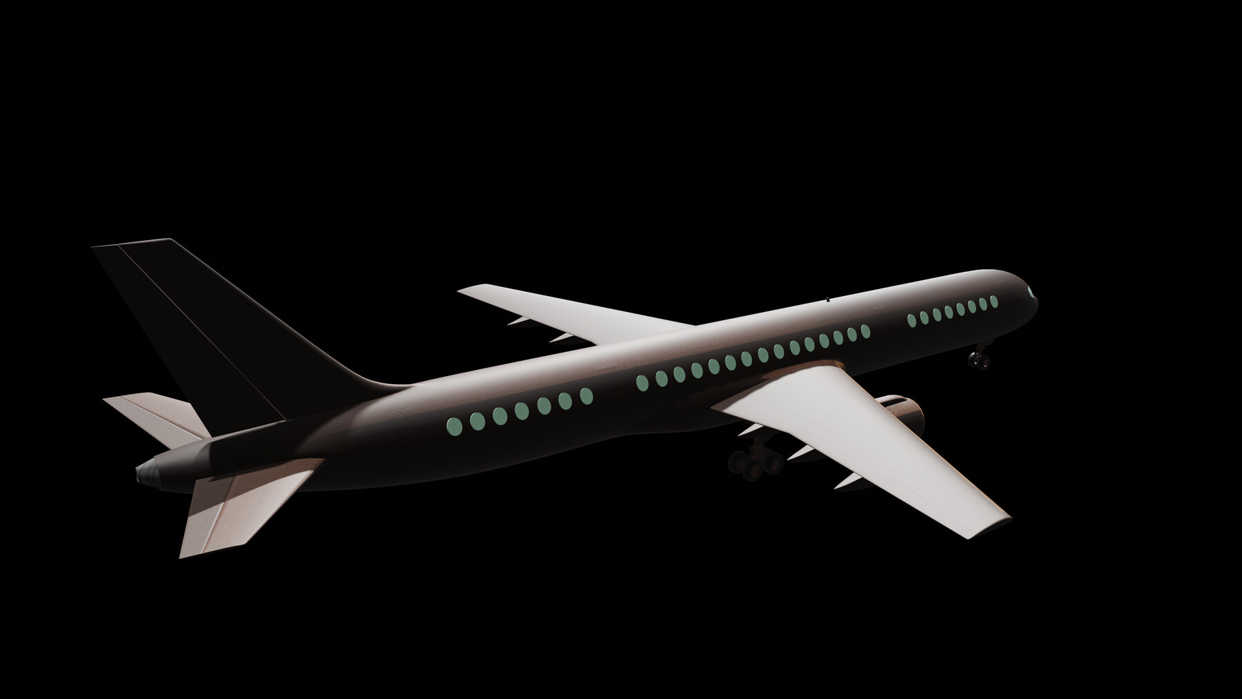 ArtStation - Airplane Airbus A320 3D (obj / fbx / dae / max) | Game Assets