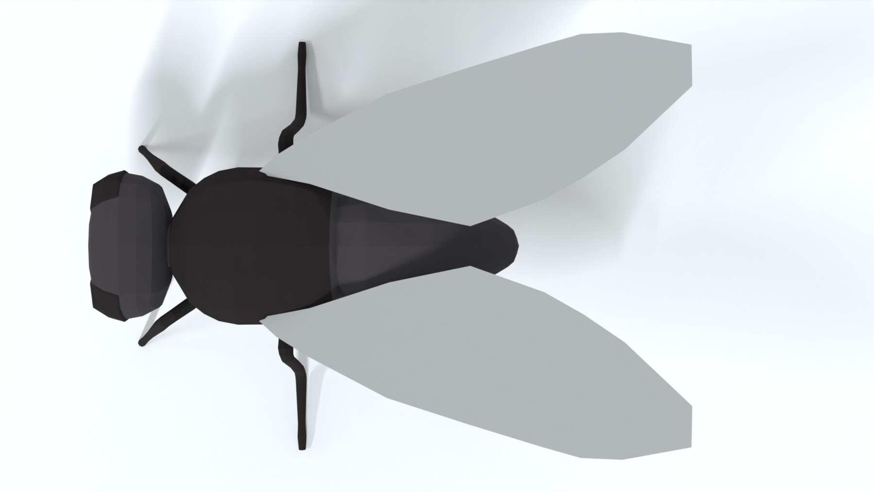 ArtStation - Low Poly Cartoon Fly | Game Assets