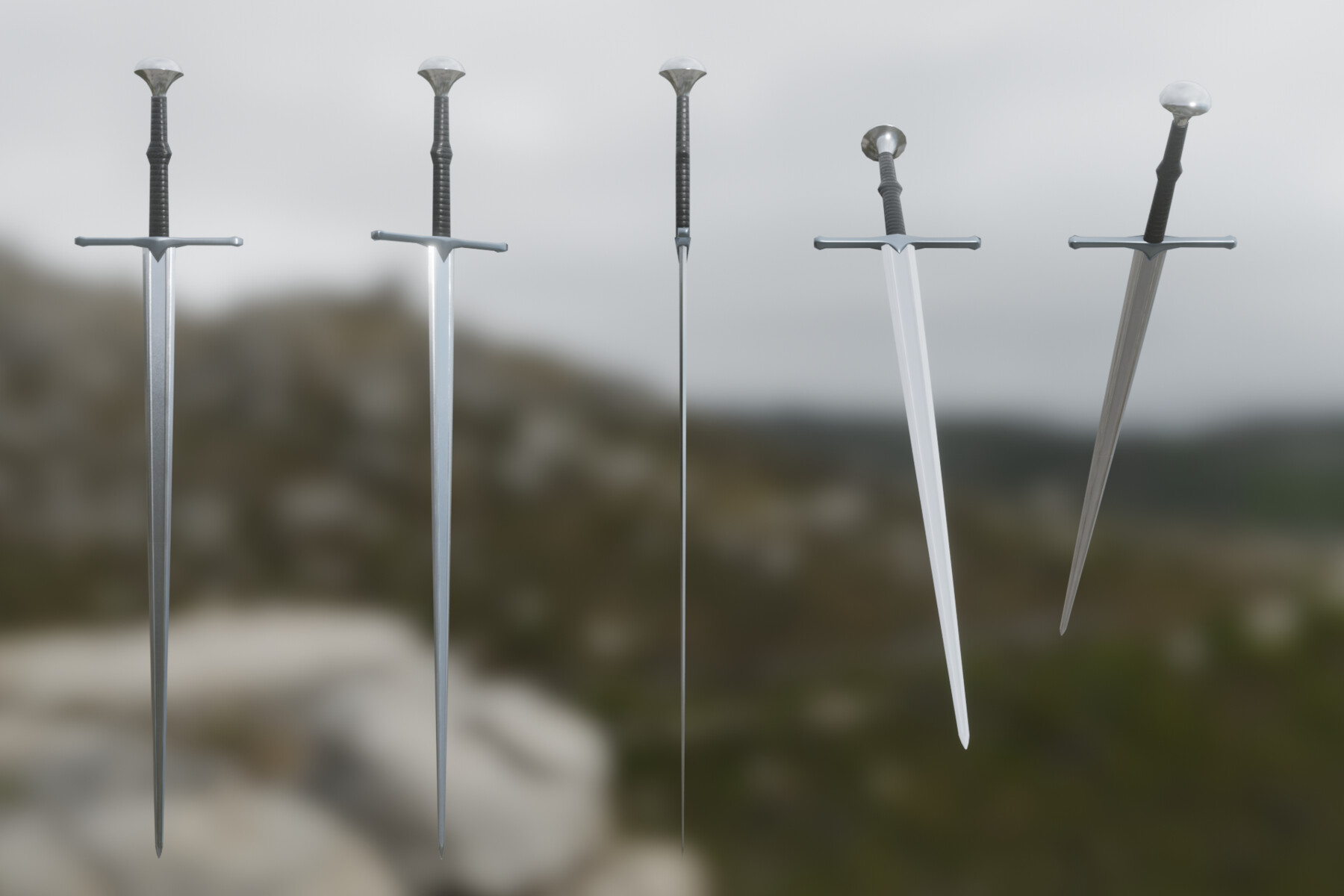 ArtStation - Medieval longsword | Game Assets