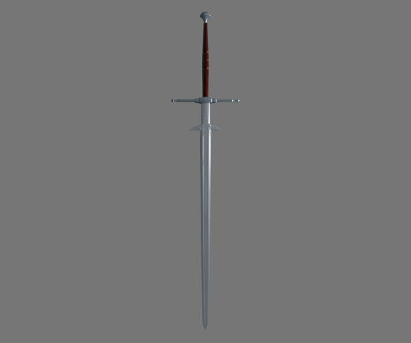 ArtStation - Medieval Great Sword - Zweihander | Game Assets