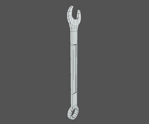 ArtStation - Low Poly Cartoon Wrench | Resources
