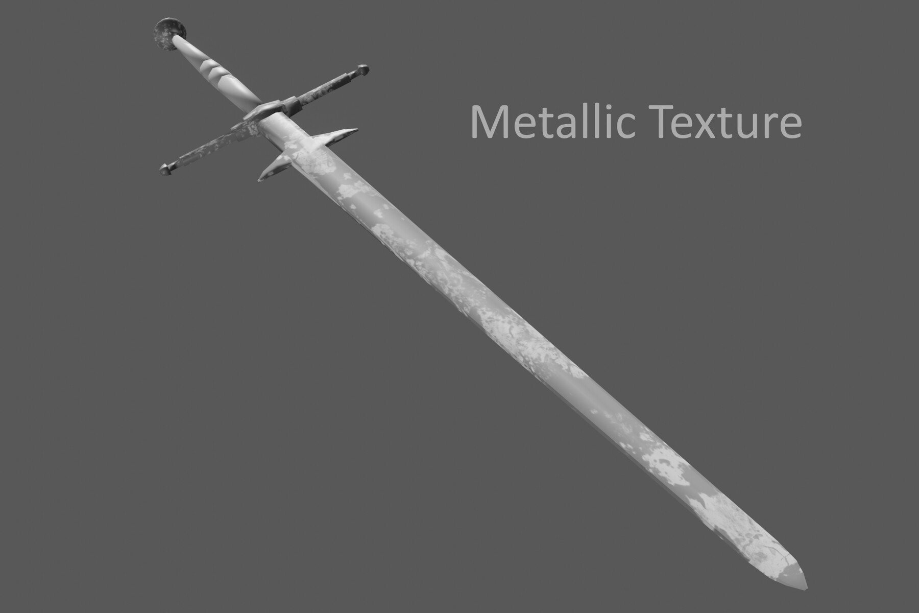 ArtStation - Rusted Great Sword - Rusted zweihander | Game Assets