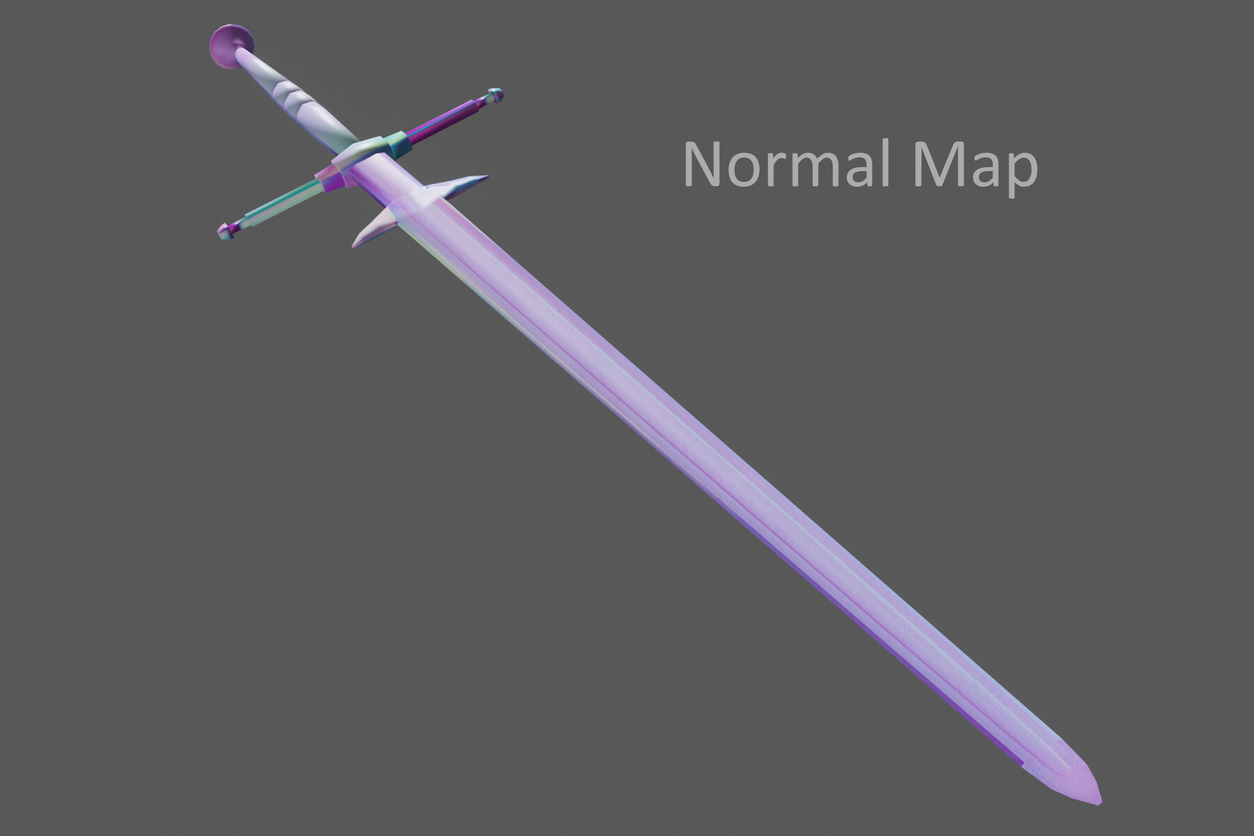 ArtStation - Rusted Great Sword - Rusted zweihander | Game Assets