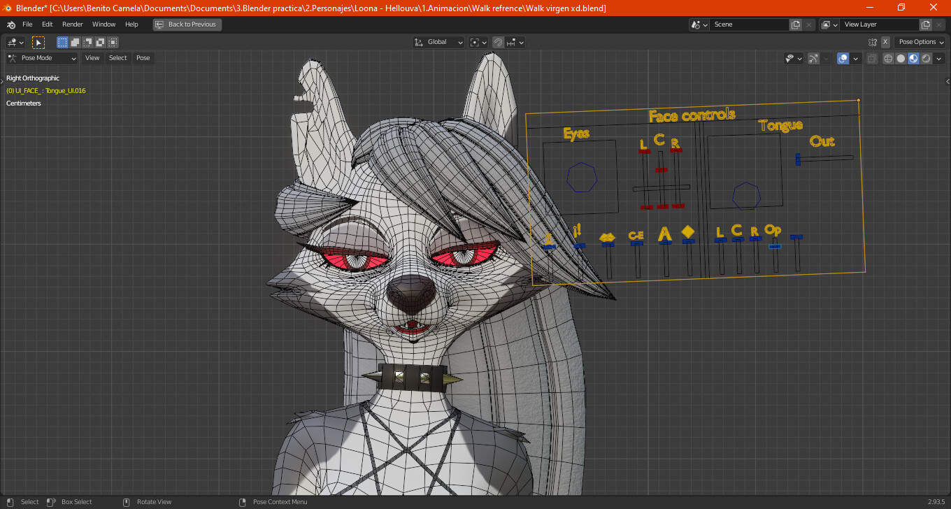 ArtStation - Helluvaboss Loona sexy for animation rig face and more | Resources