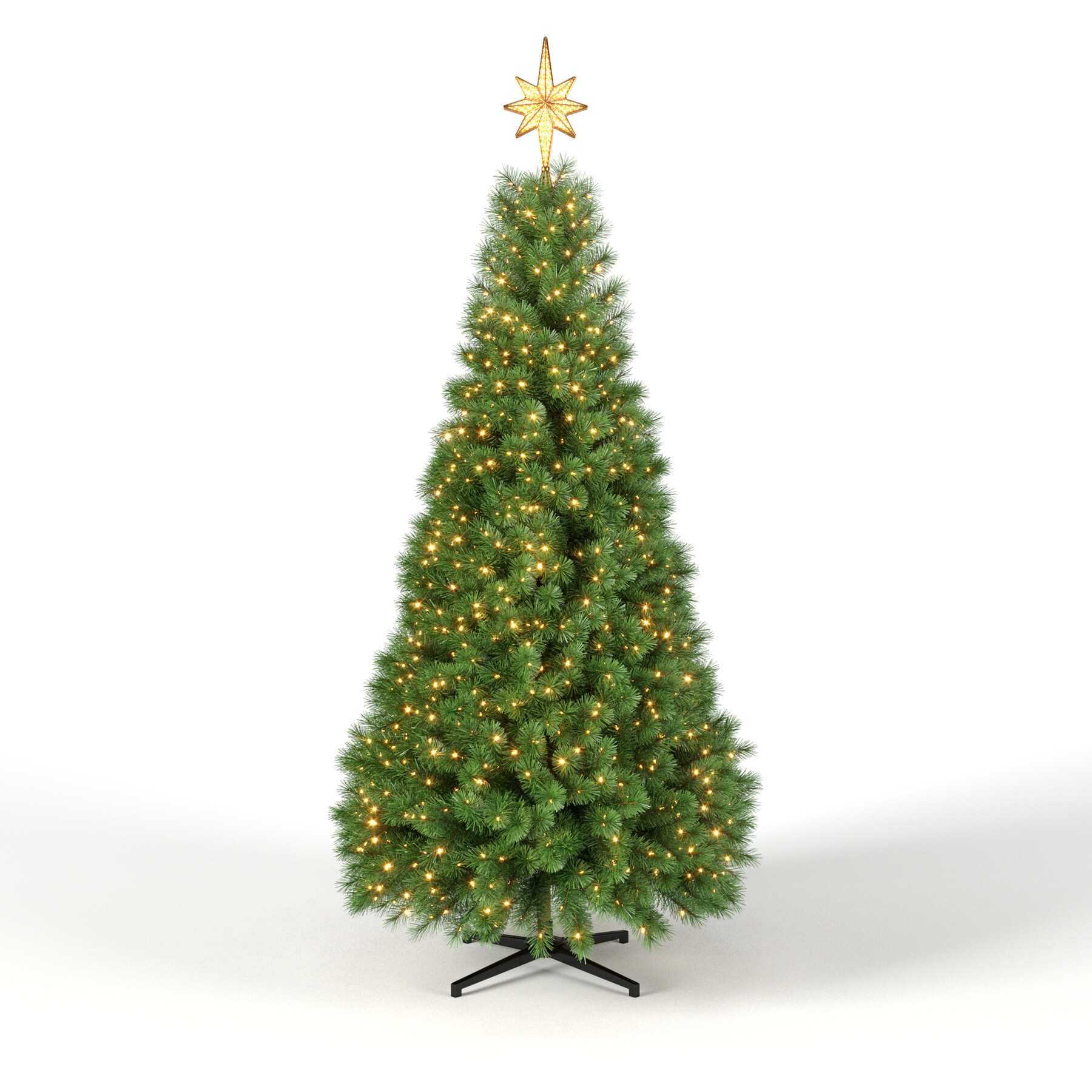 ArtStation - Tree-Christmas Tree with Animated Lights - Set 1 | Resources
