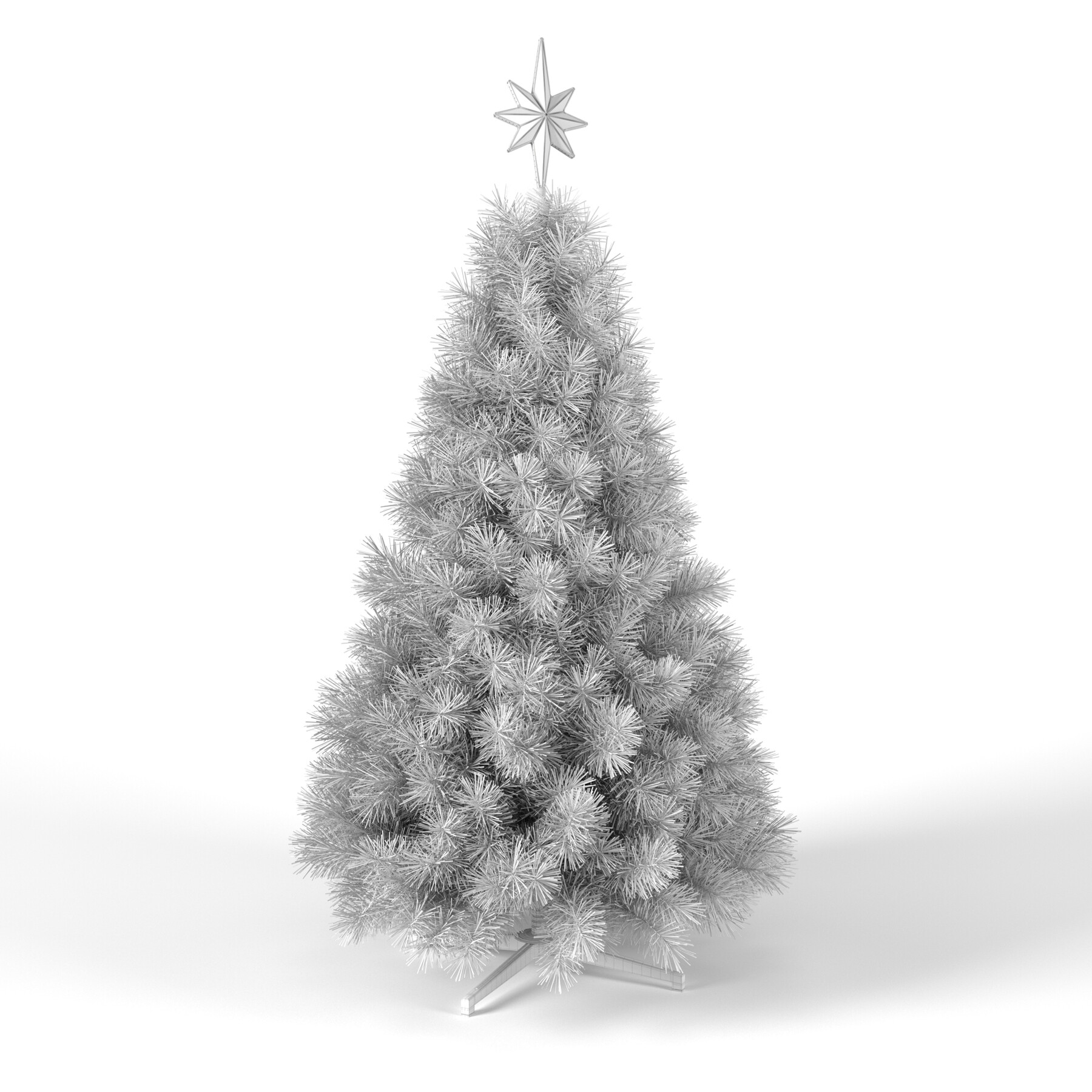 ArtStation - Tree-Christmas Tree with Animated Lights - Set 1 | Resources