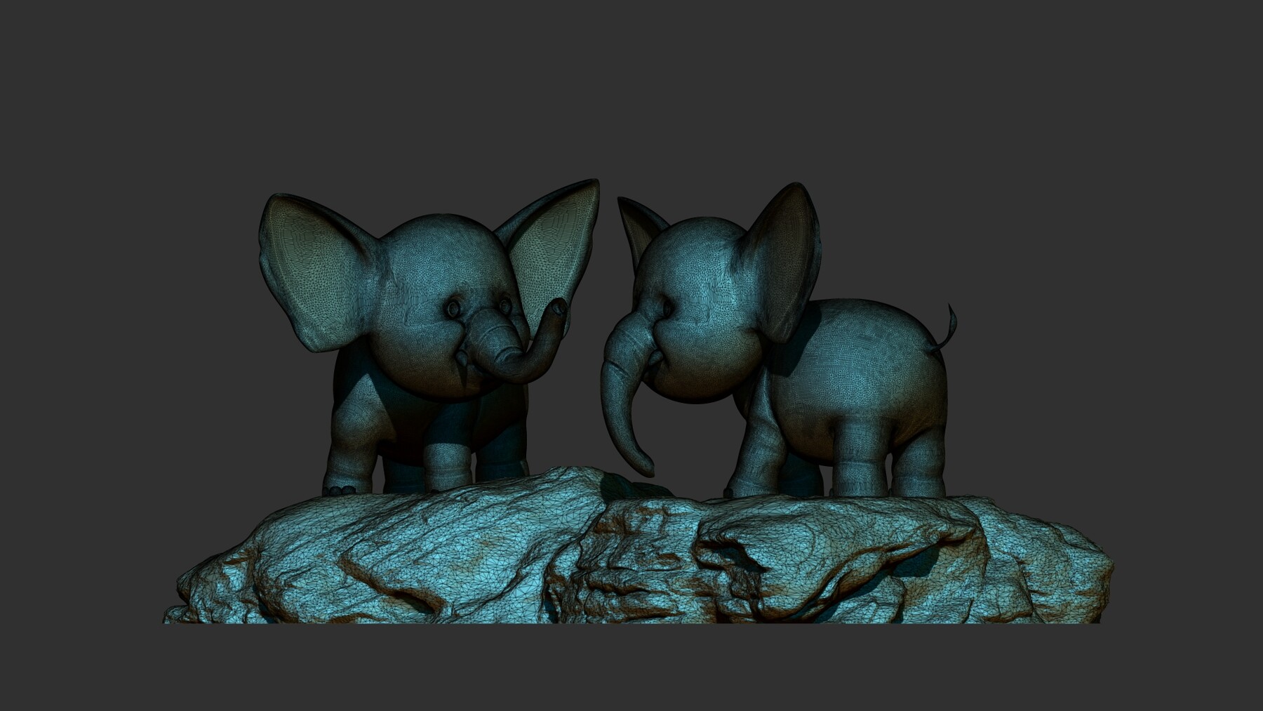 ArtStation - Elephant 3d print | Resources