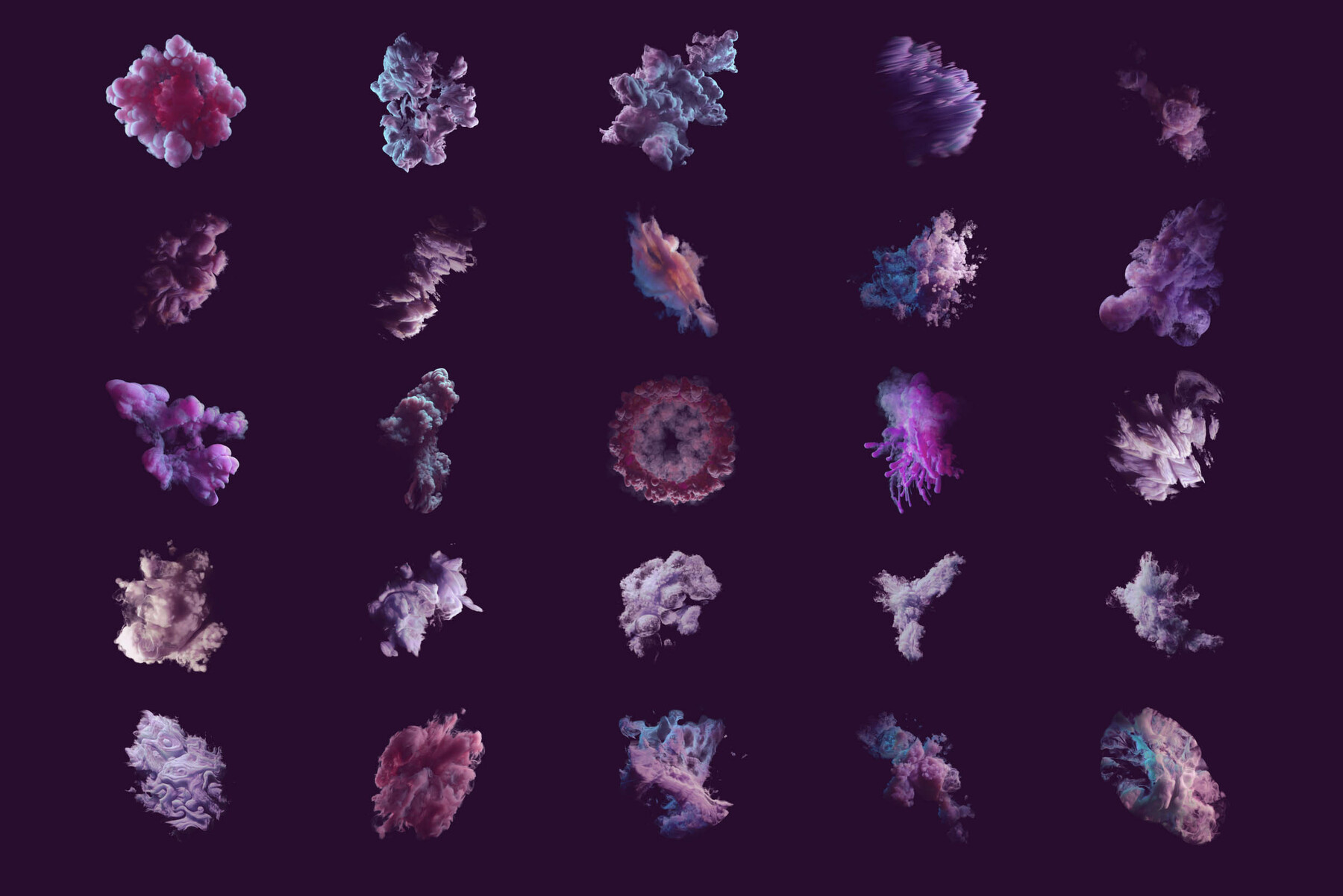 ArtStation - Volumetrics: 25 Vapor Formations | Artworks