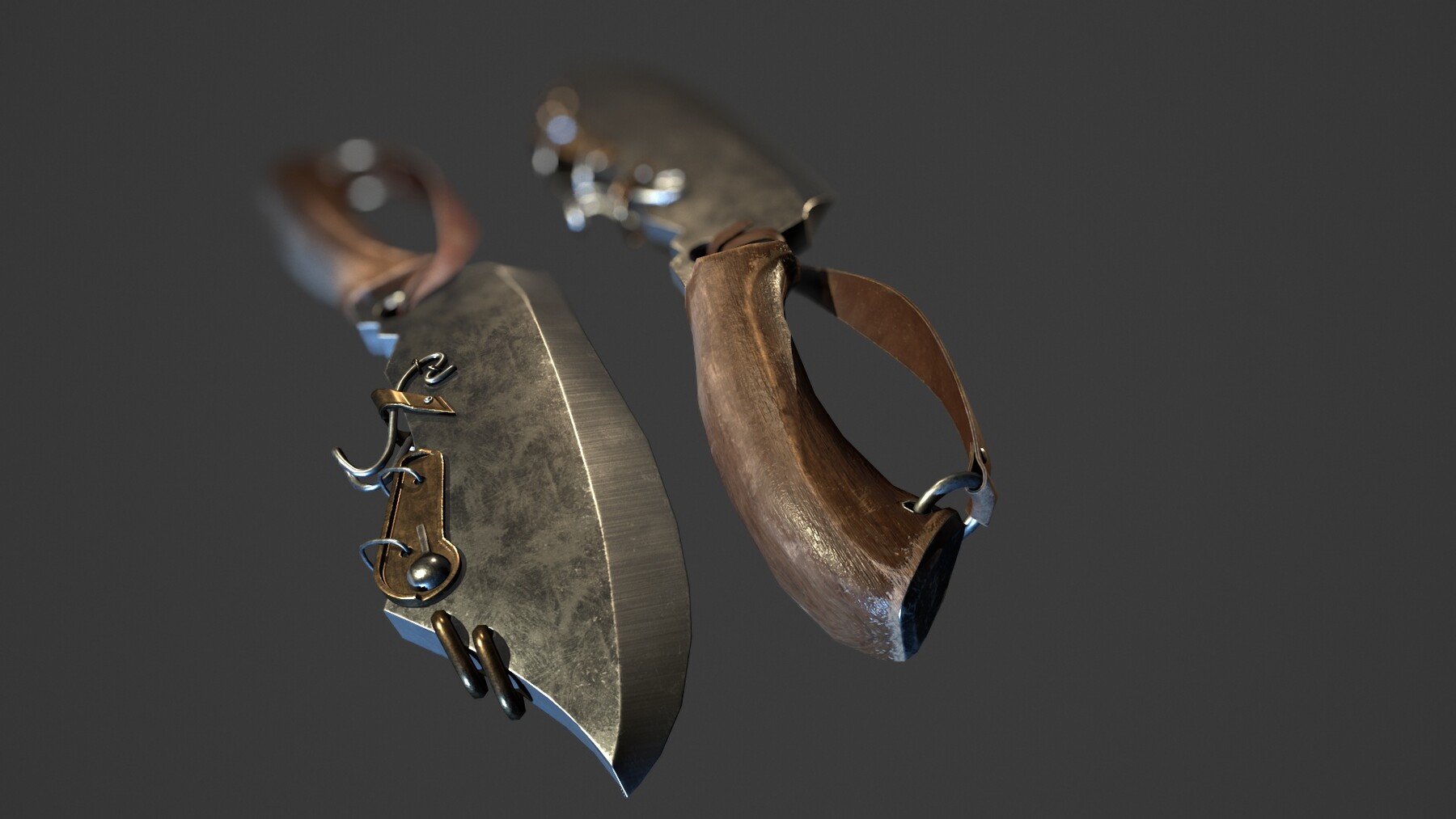 ArtStation - Butcher's cleaver ready for gamedev | Game Assets
