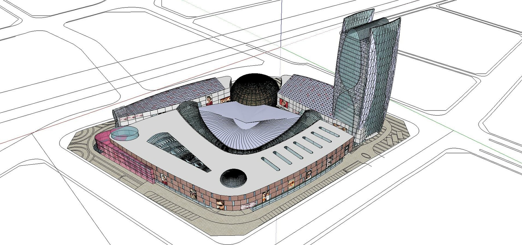 ArtStation - Shopping Center-Commercial Street-Office-0176 | Resources