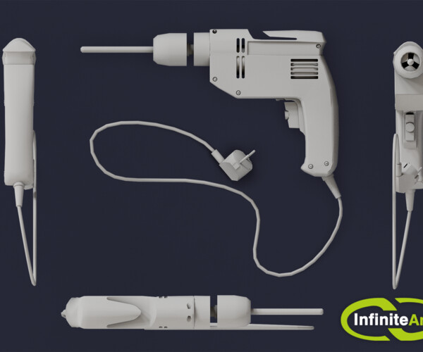 ArtStation - Drill | Game Assets