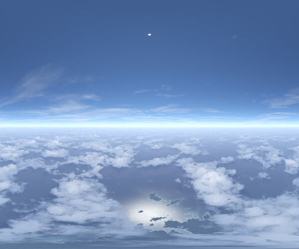 ArtStation - Map #118 Midday Ocean @ 18,000 feet | Resources