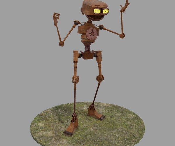 ArtStation - B.E.N Treasure Planet | Game Assets