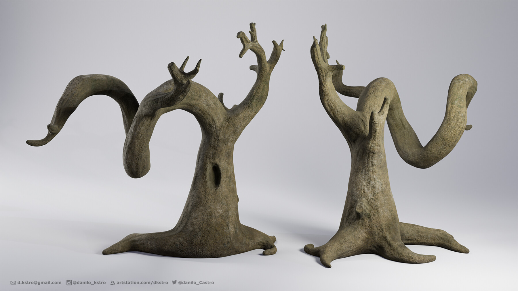ArtStation - Stylized Tree | 3D model | Resources