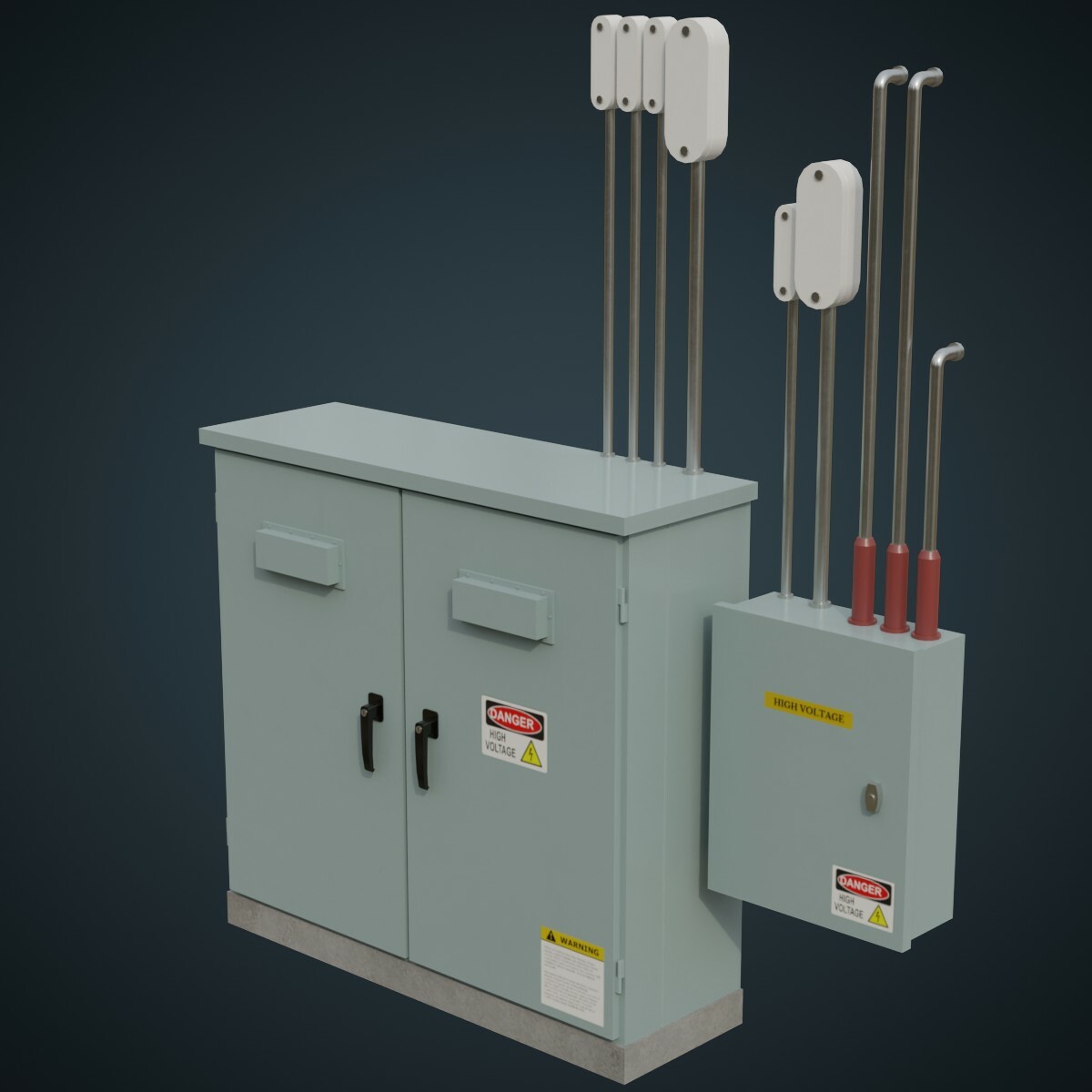 ArtStation - Utility Box 4A | Game Assets