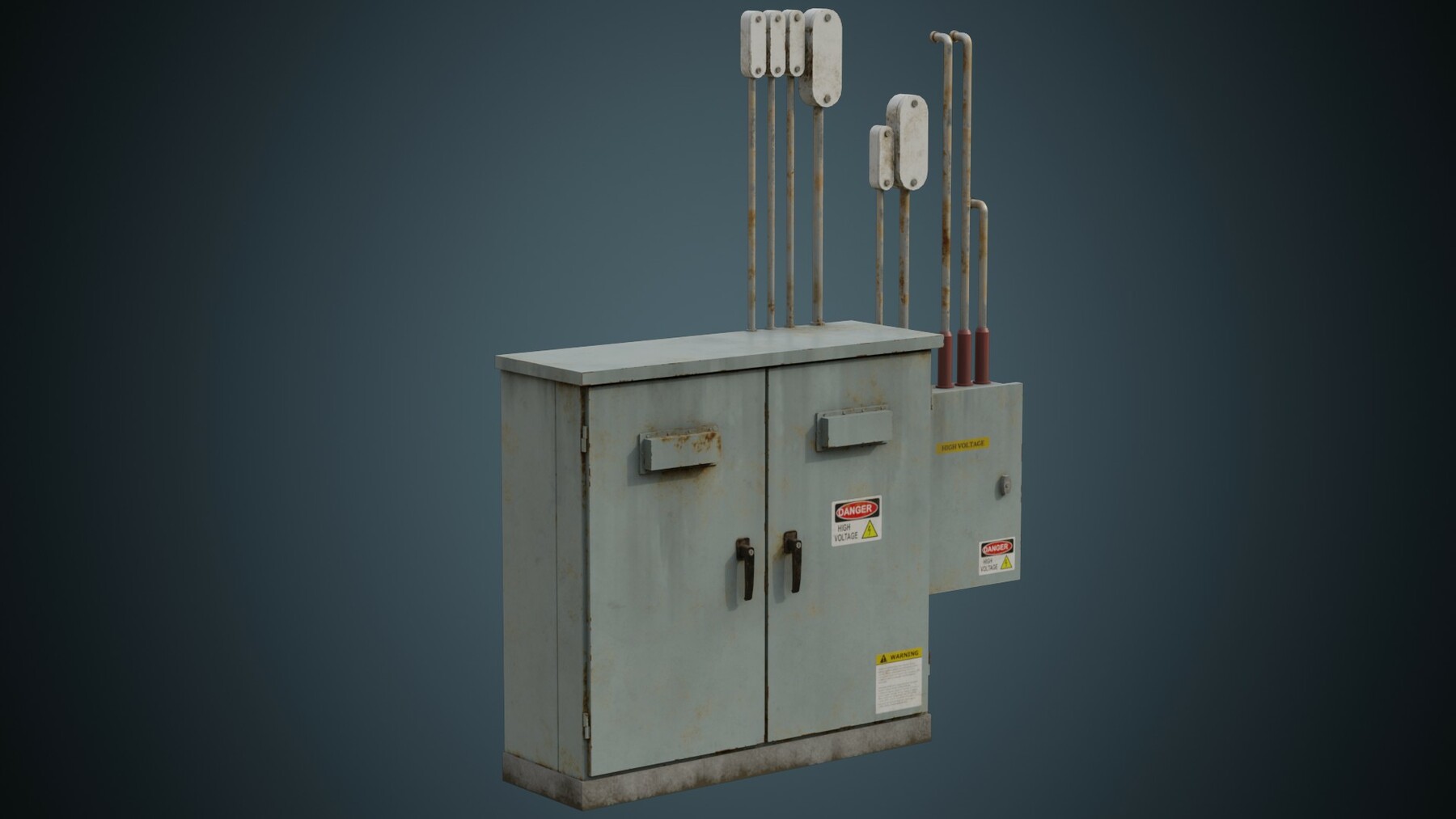 ArtStation - Utility Box 4B | Game Assets