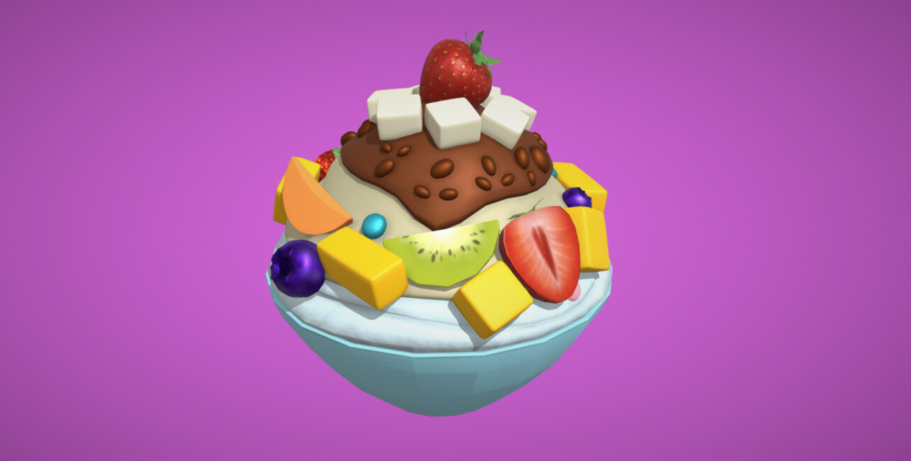 ArtStation - shaved ice | Game Assets