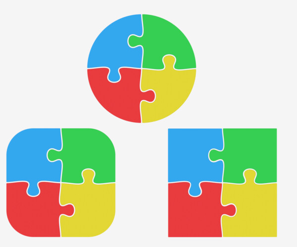 ArtStation - Cartoon Jigsaw Puzzle Collection | Resources