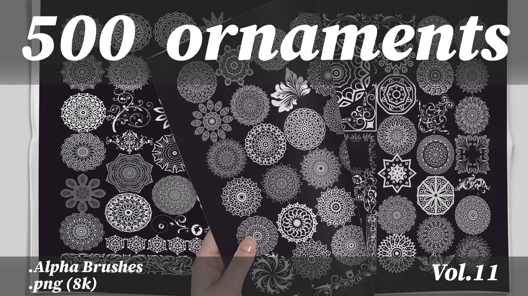 ArtStation - 500 ornaments png (8k) vol.11 Garland, Chinoiserie, Shell ...